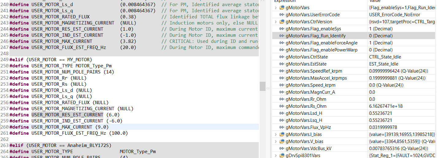 CCS/LAUNCHXL-F28069M: Lab2c, Differenct Motor ID parameters - C2000 microcontrollers forum ...