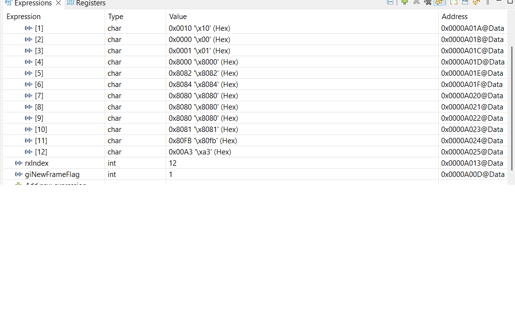TMS320F280025C: RS485 Data Reception Issue on TMS320F280025C ...