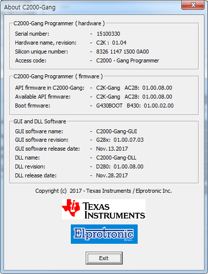 C2000-GANG: Getting Error and then aborted when loading F280049M image - C2000 microcontrollers ...