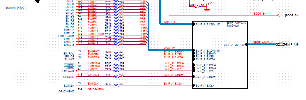 TMS320F28377D Emif - C2000 microcontrollers forum - C2000™︎ ...