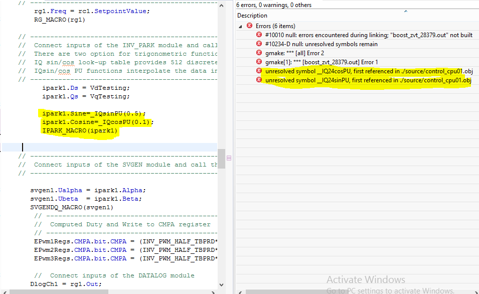 Ccstms320f28379d Sinecosine C2000 Microcontrollers Forum C2000™︎ Microcontrollers Ti