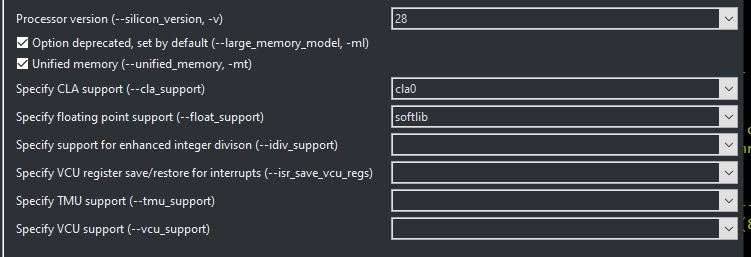 Ccslaunchxl F28069m Does Instaspin Use Cla Resources C2000 Microcontrollers Forum C2000™︎ 