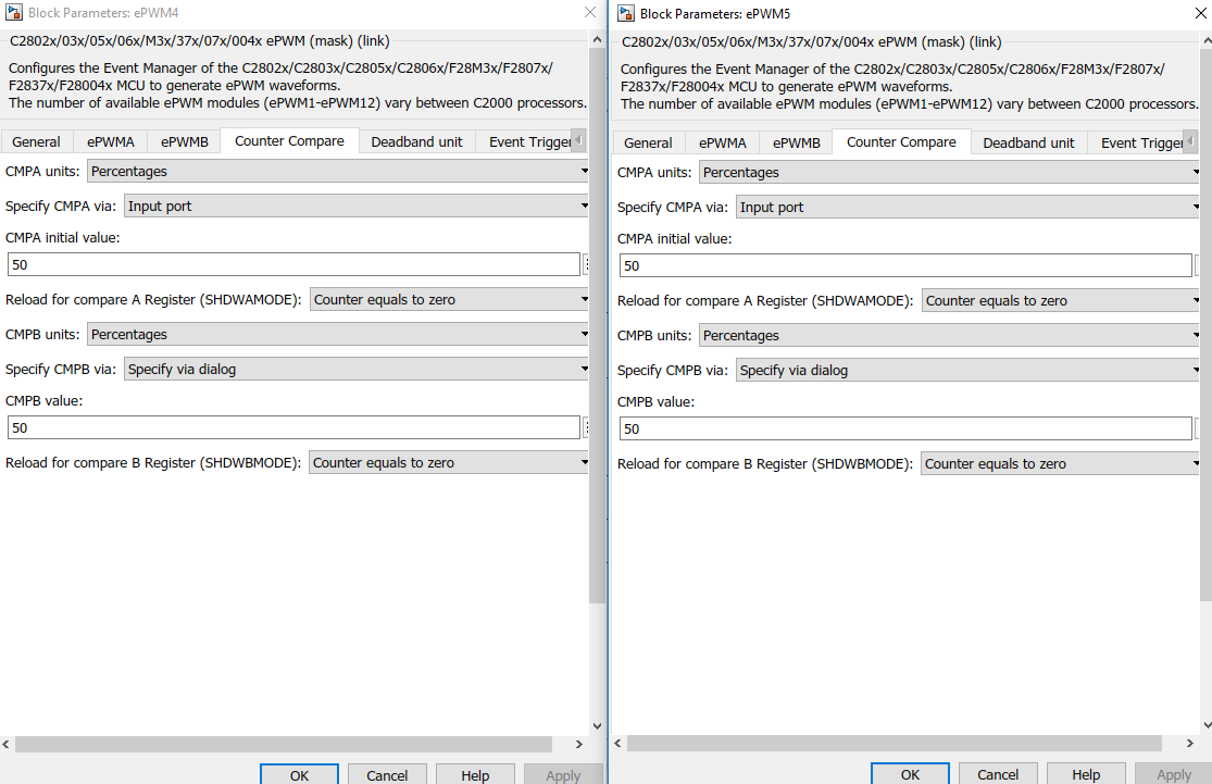 Tms320f28069m One Phase Spwm In H Bridge Using F28069m C2000 Microcontrollers Forum C2000™︎