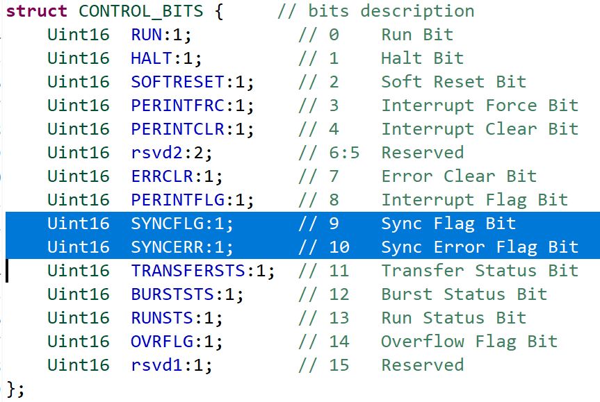 Tms320f28069 Dma Register Syncflg And Syncerr C2000 Microcontrollers Forum C2000™︎
