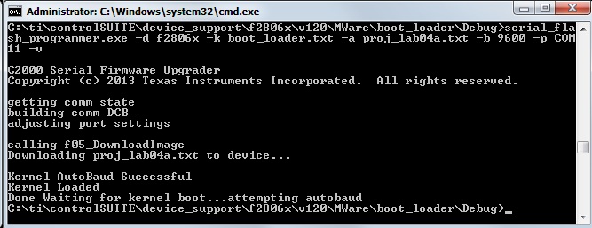 f2806x boot loader - C2000 microcontrollers forum - C2000™︎ microcontrollers - TI E2E support forums