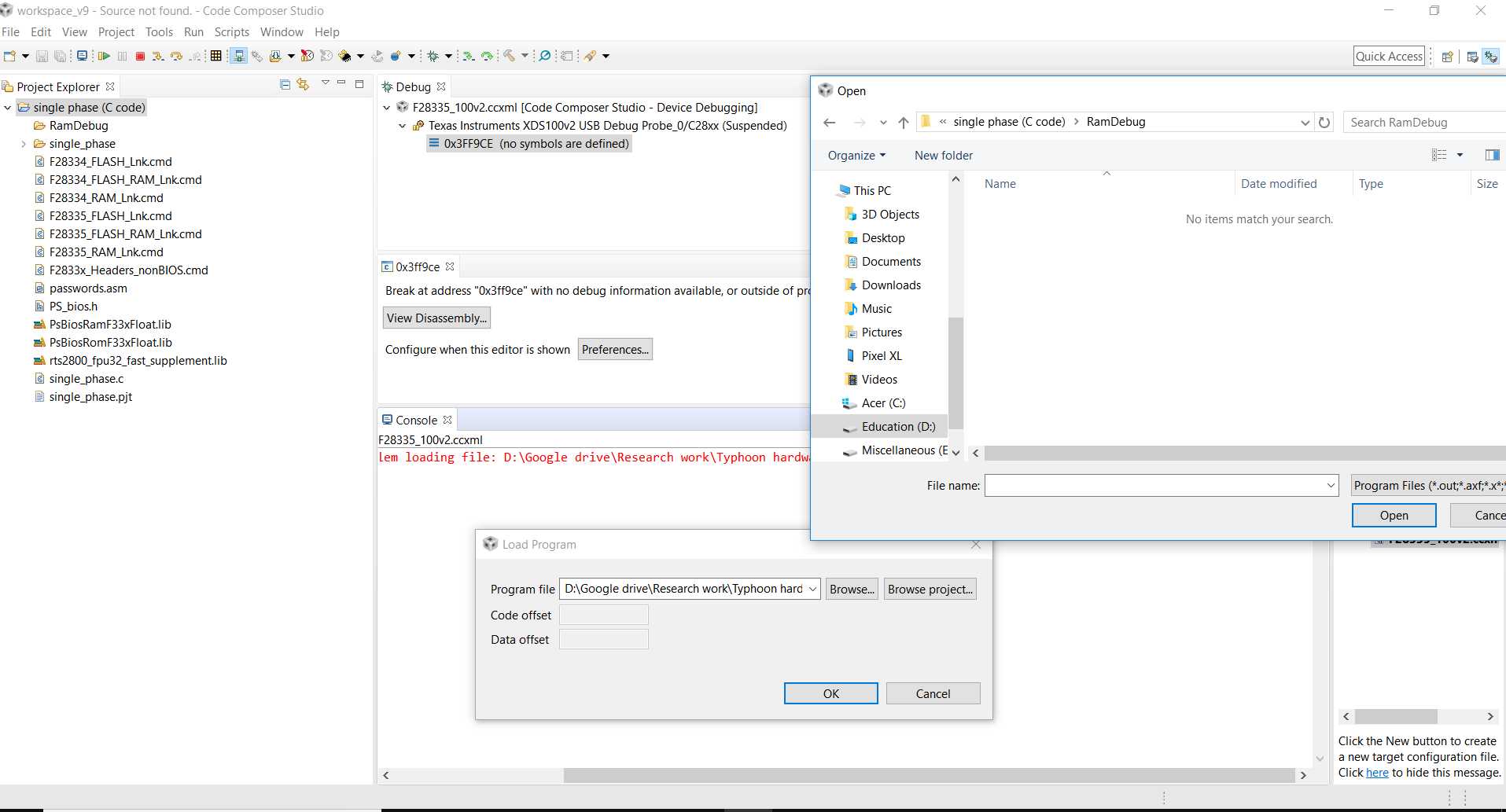 Ccstms320f28335 How To Generate Out File C2000 Microcontrollers Forum C2000™︎
