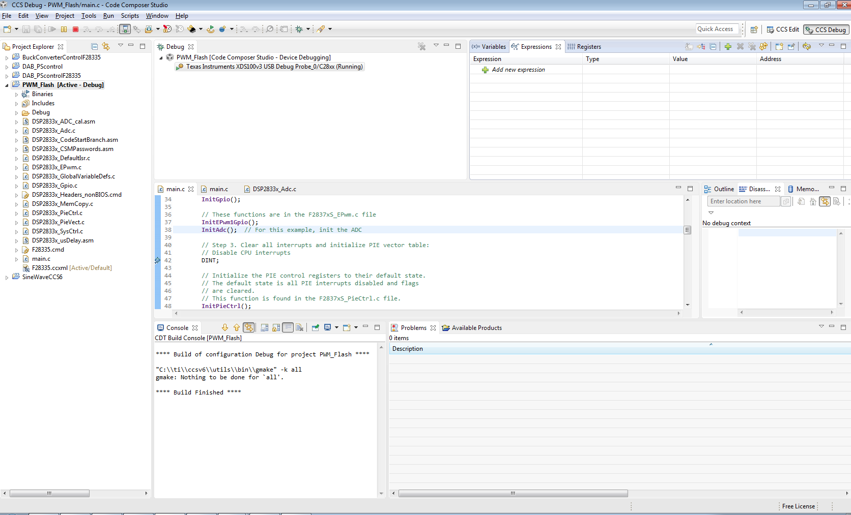 F28335 Flash programming - C2000 microcontrollers forum - C2000™︎ ...