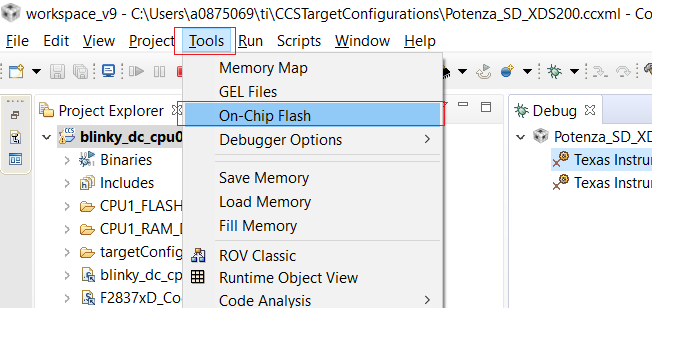 CCS/TMS320F280049C: Configuring alternate boot mode - C2000 microcontrollers forum - C2000™︎ ...