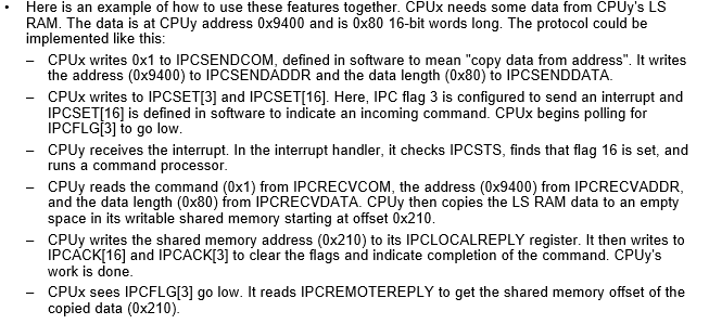 TMS320F28388D: TMS320F28388D IPC Communication - C2000 microcontrollers forum - C2000™︎ ...