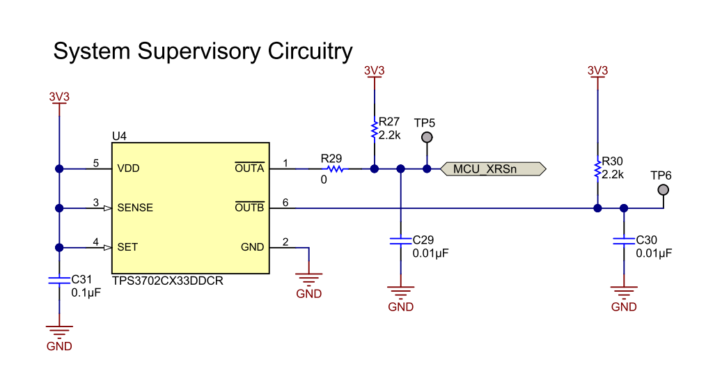 TMS320F280049: The System Supervisory Circuitry in F280049 control card ...