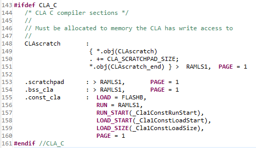 cla variable remains zero - C2000 microcontrollers forum - C2000™︎ microcontrollers - TI E2E ...