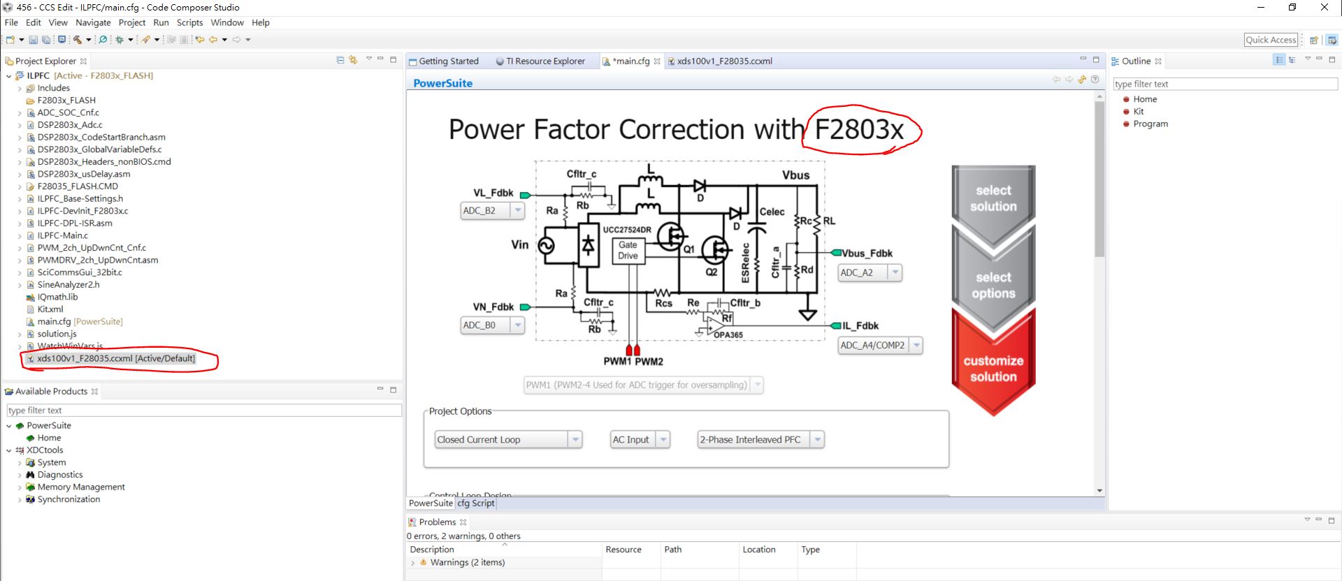CCS/TMS320F28335: Can I transfer the Power suite code to the TMS320F28335? - C2000 ...
