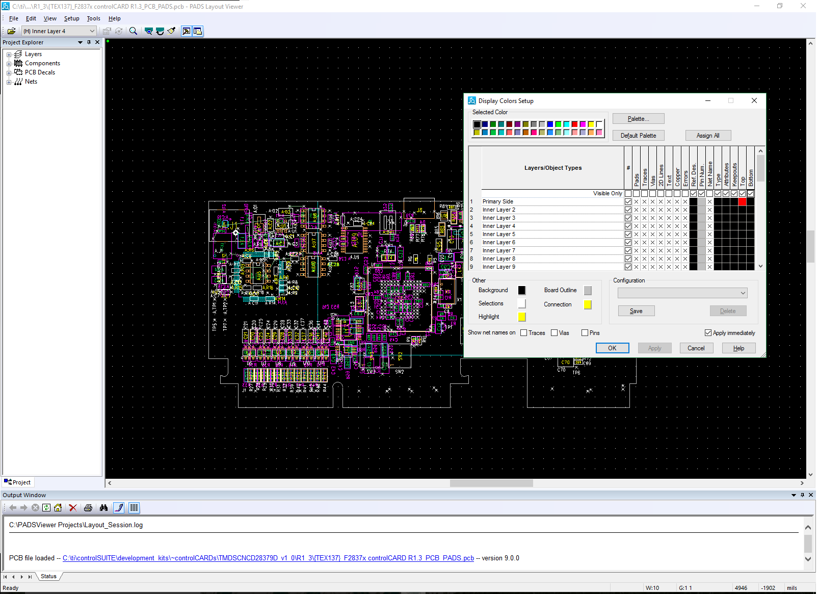 TMS320F28379D: layout diagrams(top and bottom) for f28379d control card ...