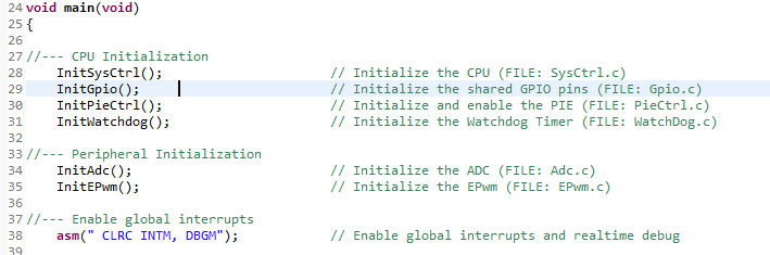 Mixing two C2000 Code (SCI and UART) - C2000 microcontrollers forum ...