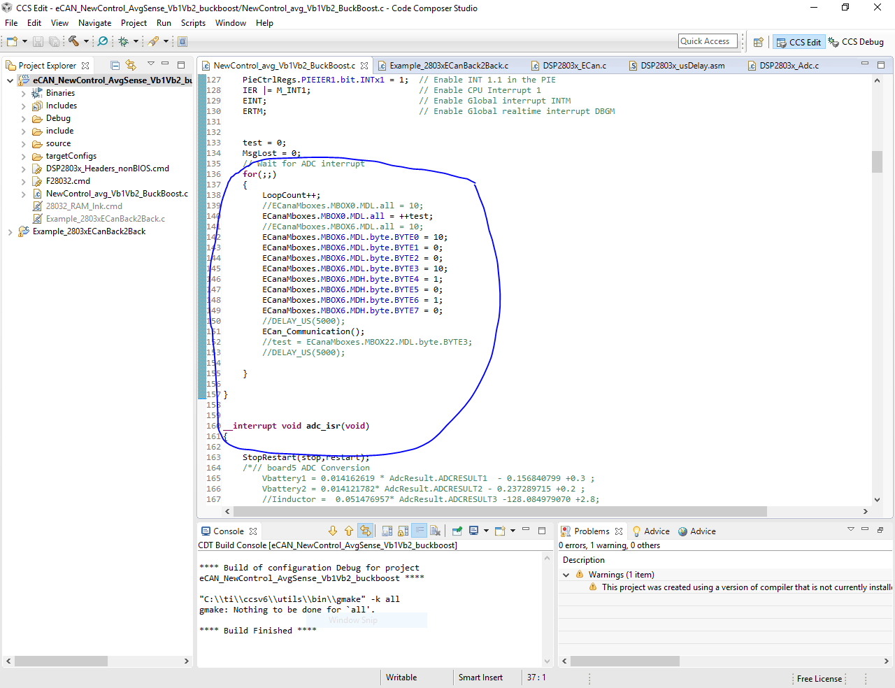Transmit Float Value Using Ecan On 28032 C2000 Microcontrollers Forum C2000™︎