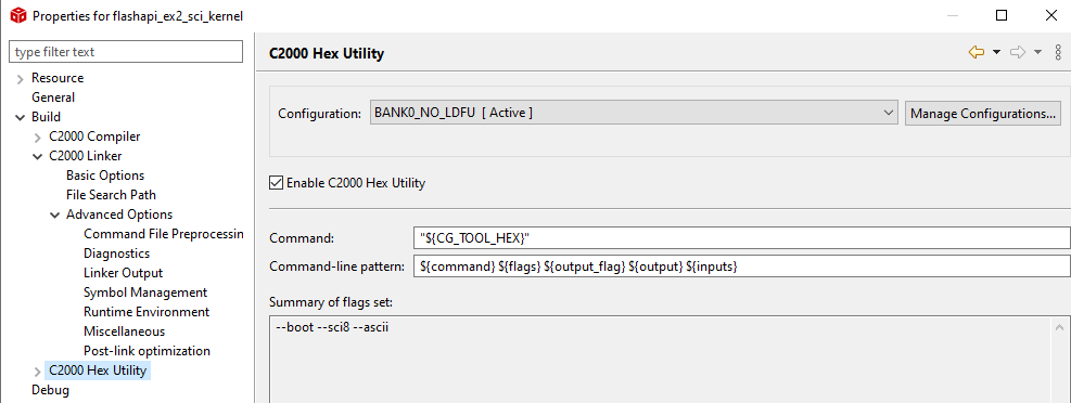 Ccstms320f28379d Hex File Creation In Ccs C2000ware For