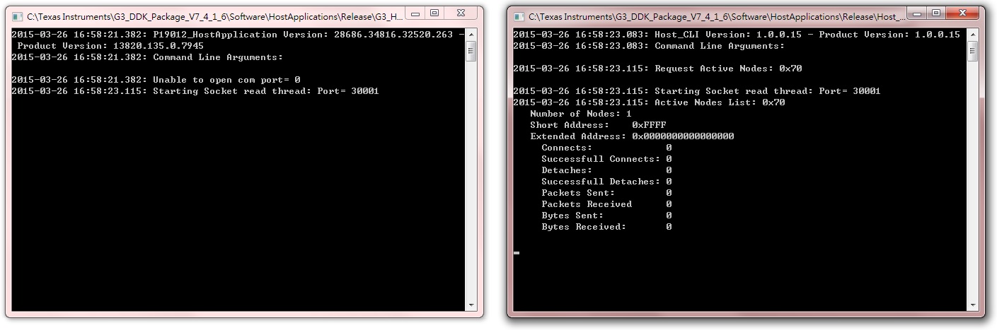 Some questions about running G3 Host Application/Host CLI.exe - C2000 microcontrollers forum ...
