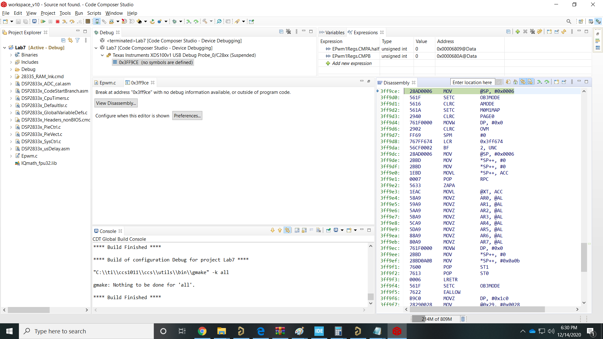 CCS/TMS320F28335: TMS320F28335 Flashing Error - C2000 microcontrollers forum - C2000™︎ ...