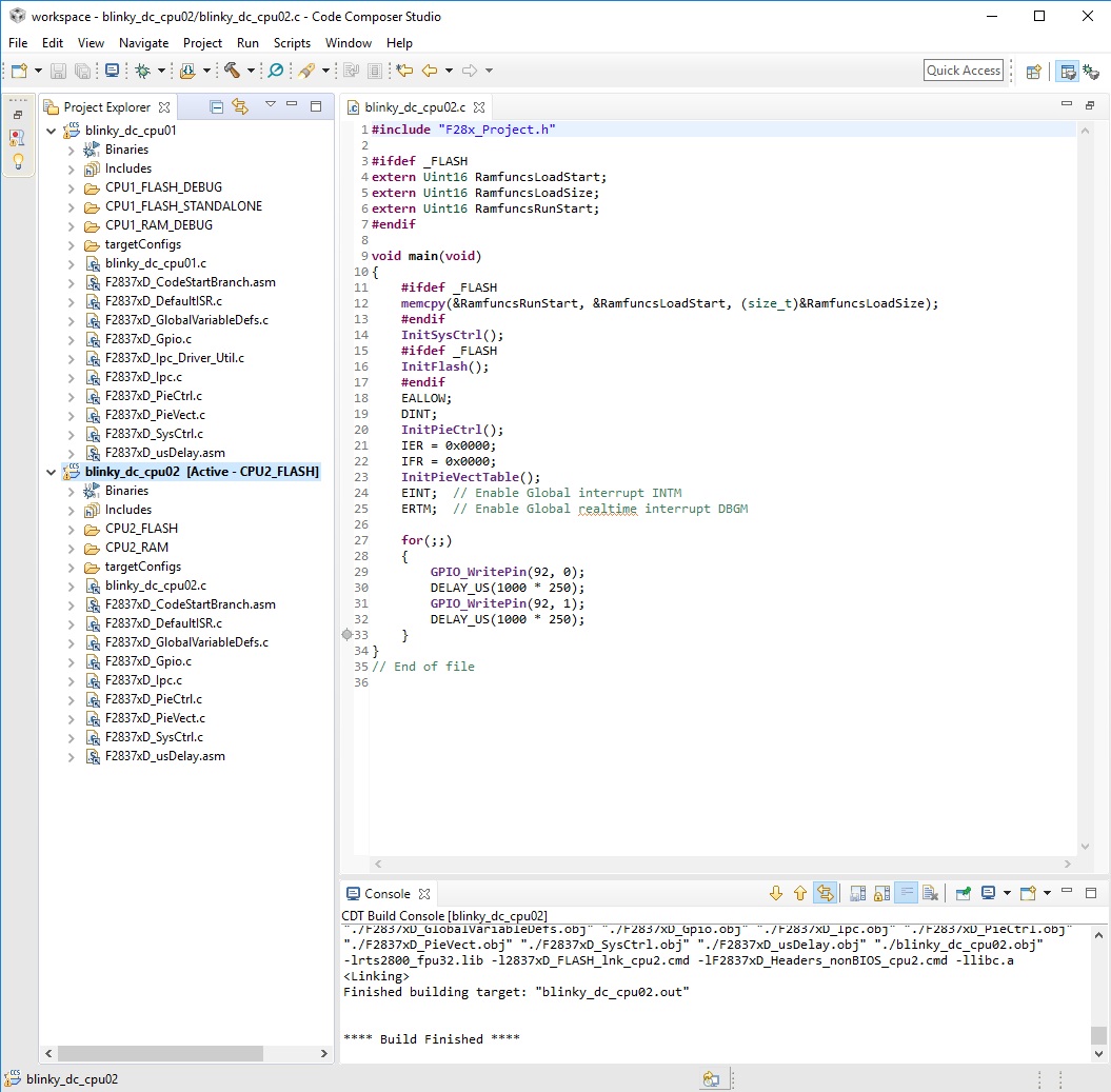 TMS320F28377D: Hangs after power ON - C2000 microcontrollers forum - C2000™︎ microcontrollers ...