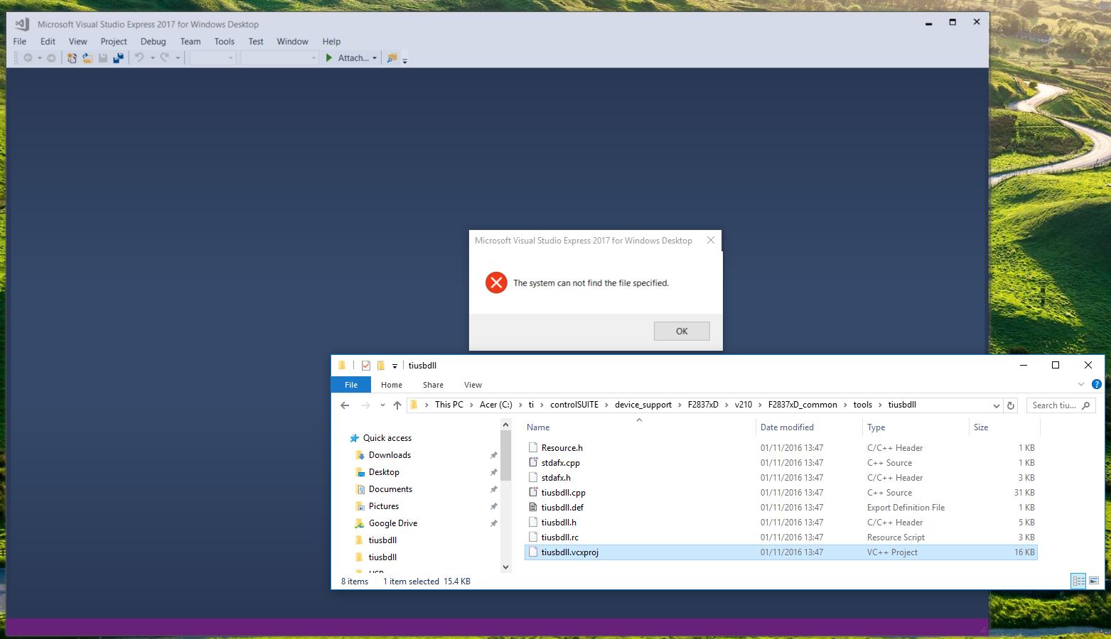 CCS/TMS320F28379D: How to get USB Bulk device example code working with Win7 host - C2000 ...