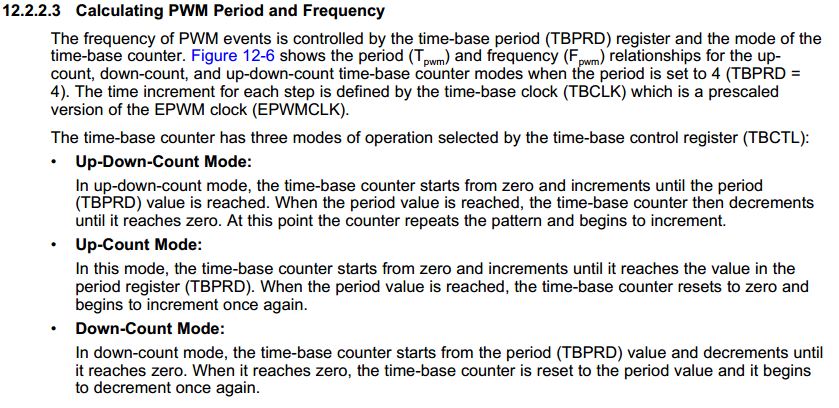 F28075 Epwm Frequency Issues C2000 Microcontrollers Forum C2000™︎ Microcontrollers Ti E2e