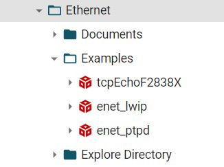 CCS/TMS320F28388D: Ethernet communcation betweem TMDSCNCD28388D control card/docking station and ...