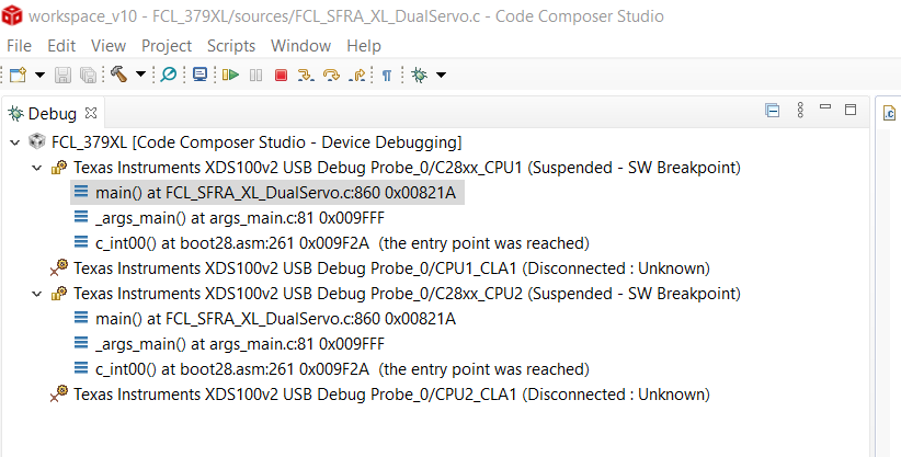 CCS/LAUNCHXL-F28379D: are these files needed to simply spin the drive motor in the example M-G ...