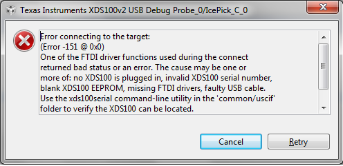CCS/TMS320F28377D: Unable to debug the program: Error with TI XDS100 V2 driver - C2000 ...