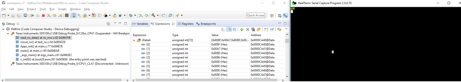 Tms320f28377s Scia Receives Corrupted Data C2000 Microcontrollers Forum C2000™︎