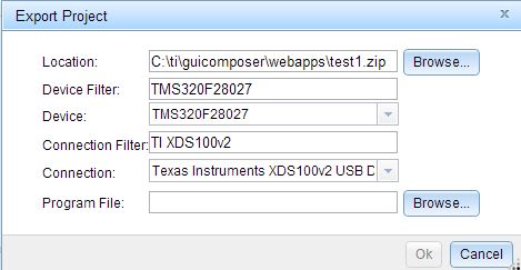 GUI Composer with proj_lab09 - C2000 microcontrollers forum - C2000™︎ ...