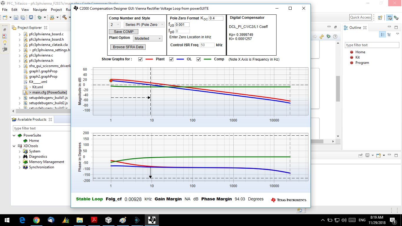 CCS/TIDM-1000: Powersuite problem with INCR_BUILD3 - C2000 ...