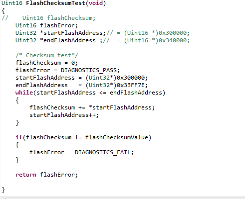 CCS/TMS320F28335: Flashchecksum calculation, entering into illegal ISR - C2000 microcontrollers ...