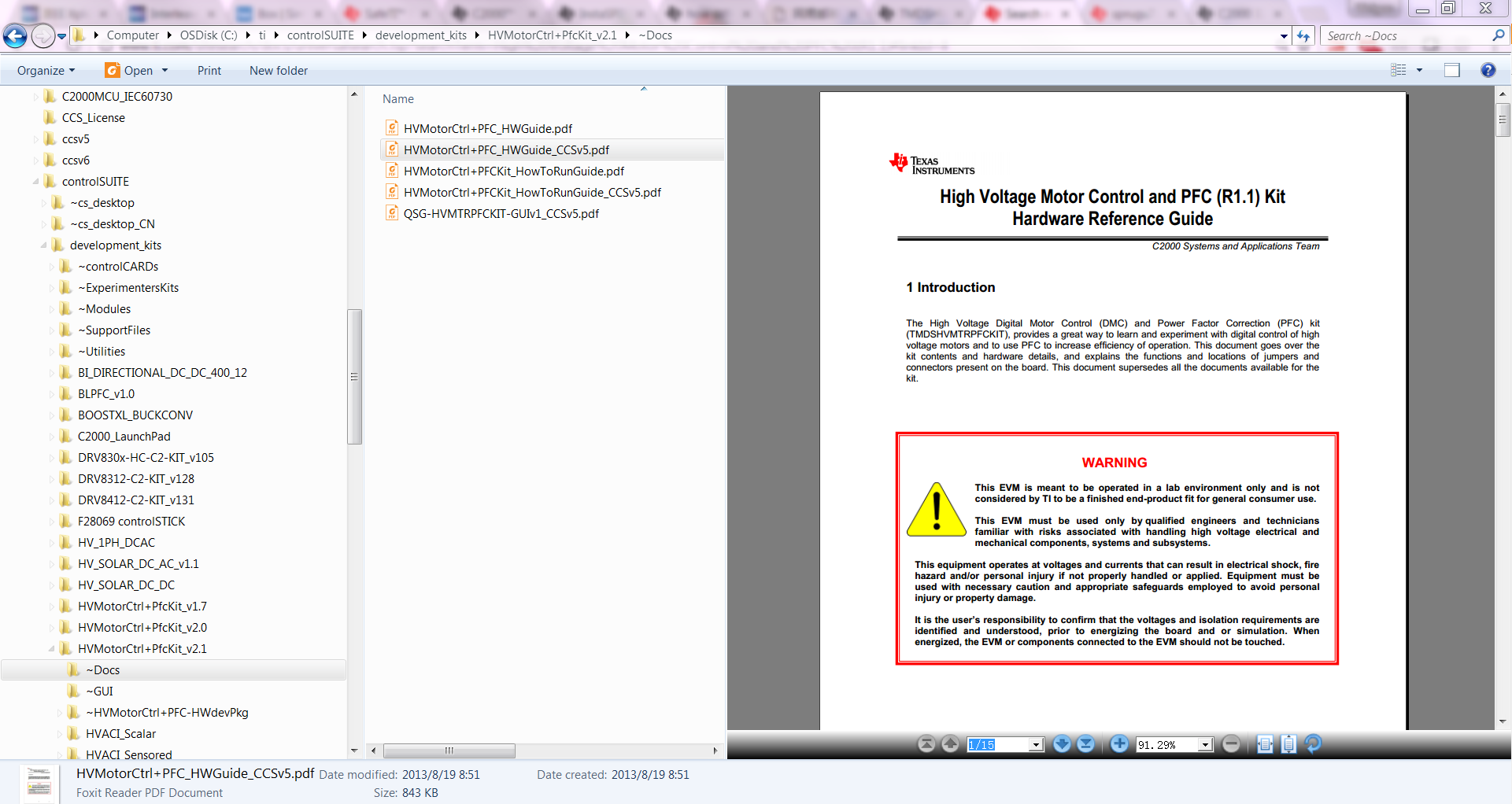 TMDSHVMTRPFCKIT Hardware installation set up question (using PMM) - C2000 microcontrollers forum ...