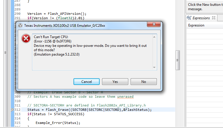 TMS320F28027: Load program to Flash - C2000 microcontrollers forum - C2000™︎ microcontrollers ...