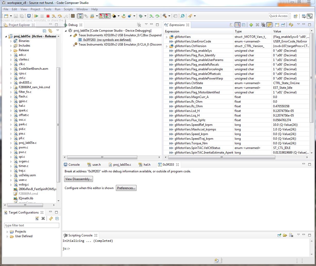 TMS320F28069M: LAUNCHXL-F28069M, DRV8305, Lab5e - C2000 ...