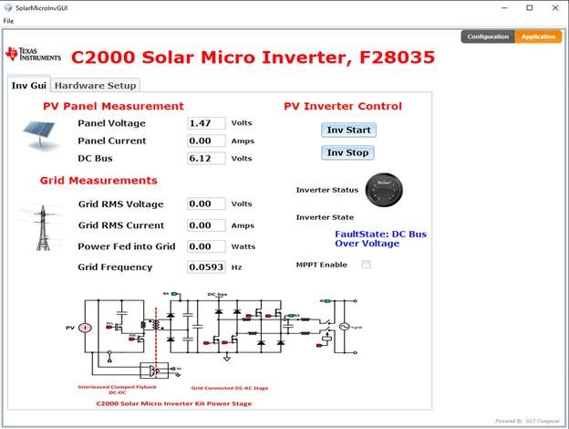 TMS320F28035: Inverter GUI not running correctly - C2000 microcontrollers forum - C2000™︎ ...