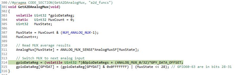 Compilertms320f28379d Linker Doesnt Allocate Address To Global Arrays In Ram Load Function