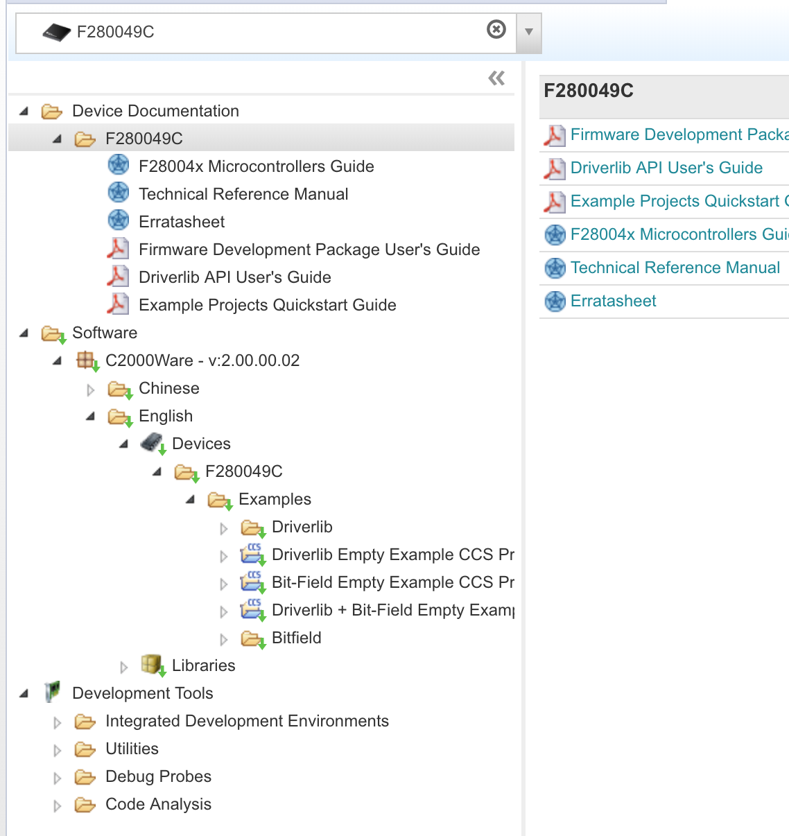 CCS/LAUNCHXL-F280049C: Device is not a choice - C2000 microcontrollers forum - C2000™︎ ...