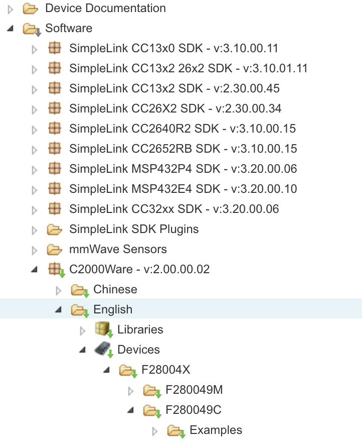 CCS/LAUNCHXL-F280049C: Why do F280049C examples use the F280049M targetConfig - C2000 ...