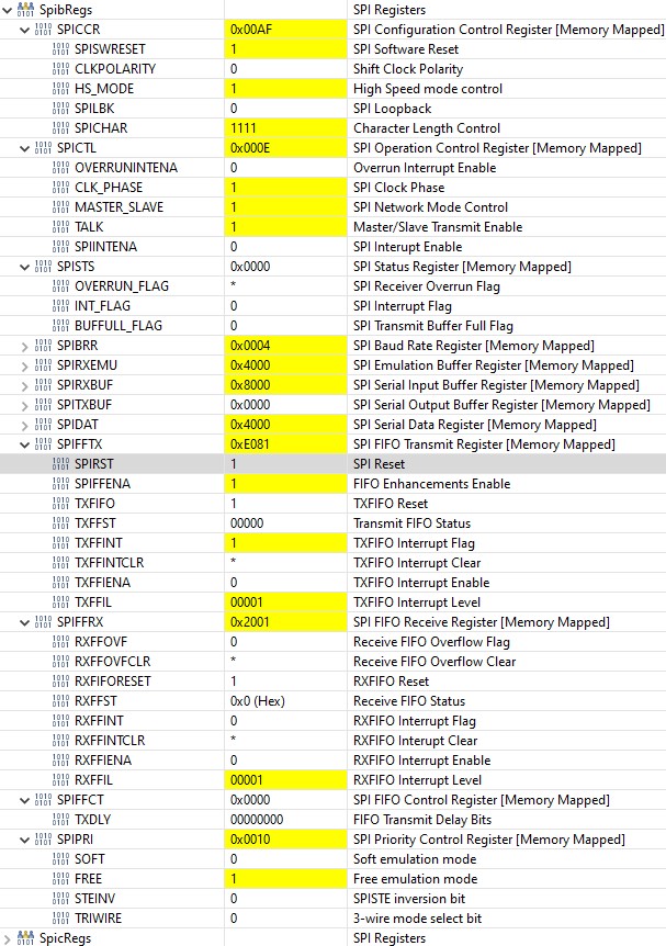 Tms320f28379d Spi With Dma Problem Dma Reads First Word Wrong C2000 Microcontrollers Forum