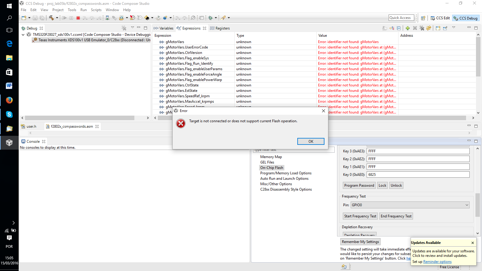 Unlock The 28027f C2000 Microcontrollers Forum C2000™︎ Microcontrollers Ti E2e Support Forums