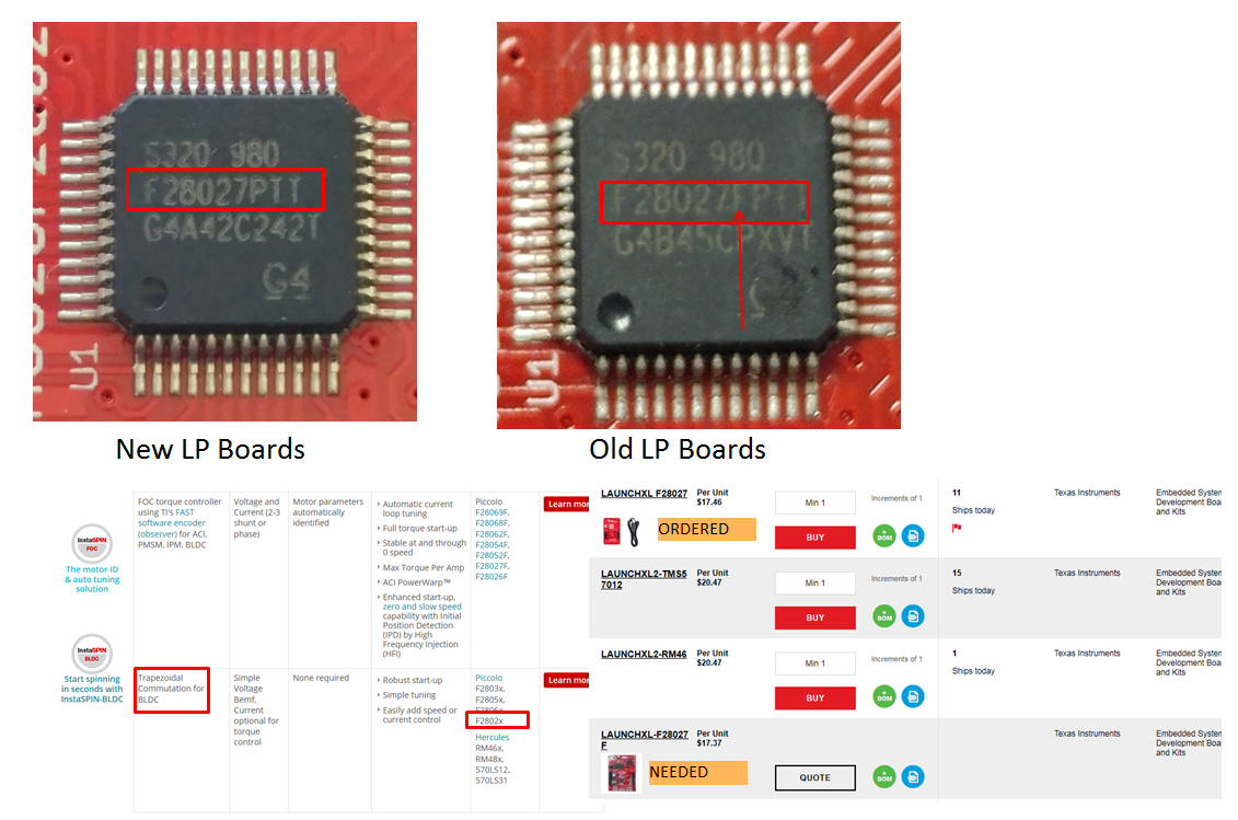 CCS/LAUNCHXL-F28027F: Trouble Debugging New Launchpad boards - C2000 microcontrollers forum ...
