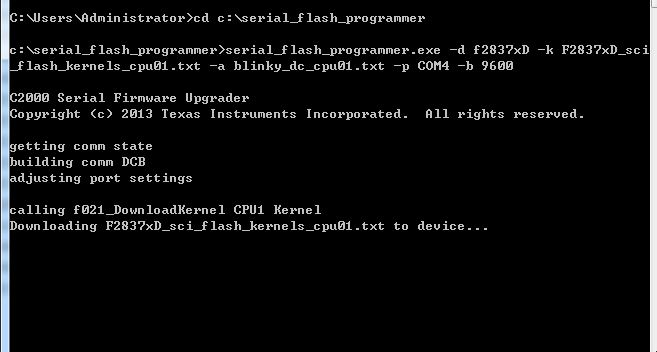 Compiler/TMS320F28377D: How can test the the example " F2837xD_usb ...