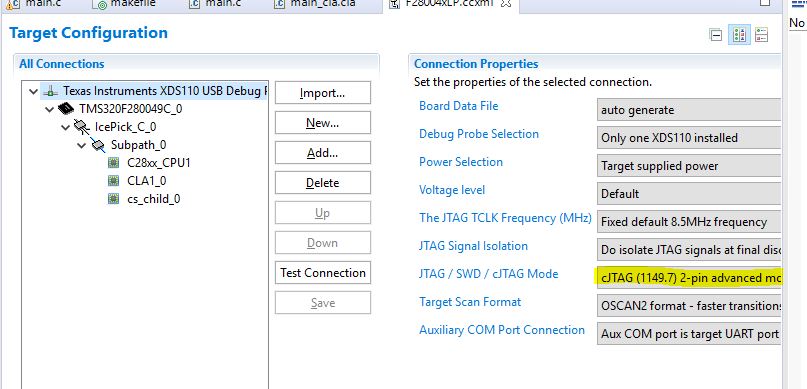 LAUNCHXL-F280049C: CLB ext8 AND gate external signals example - C2000 ...