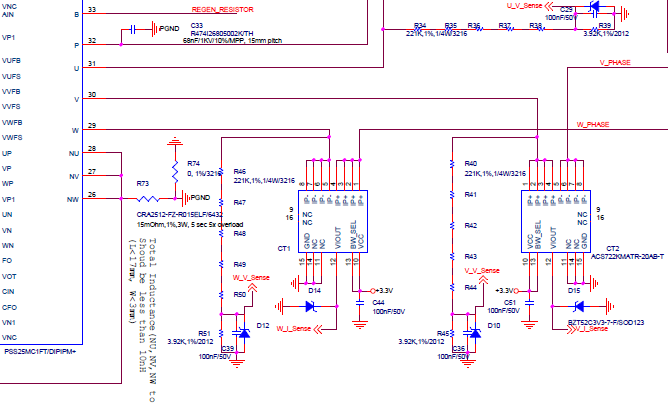 TMS320F28069F: RC filter on phase current measurement - C2000 microcontrollers forum - C2000™︎ ...