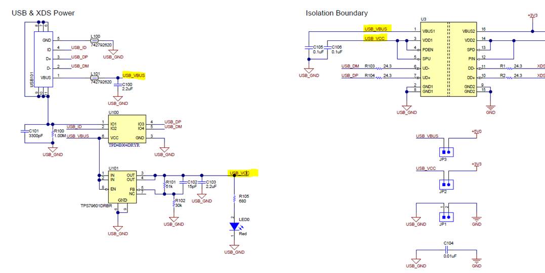 Launchxl F280049c Clarification Required For Xds110 Implementation C2000 Microcontrollers