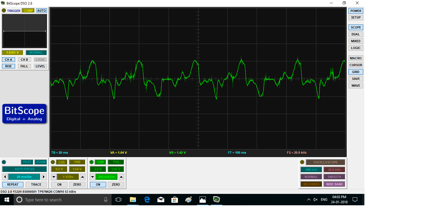 Bldc Motor Phase Current Waveforms At High Speed C2000 Microcontrollers Forum C2000™︎