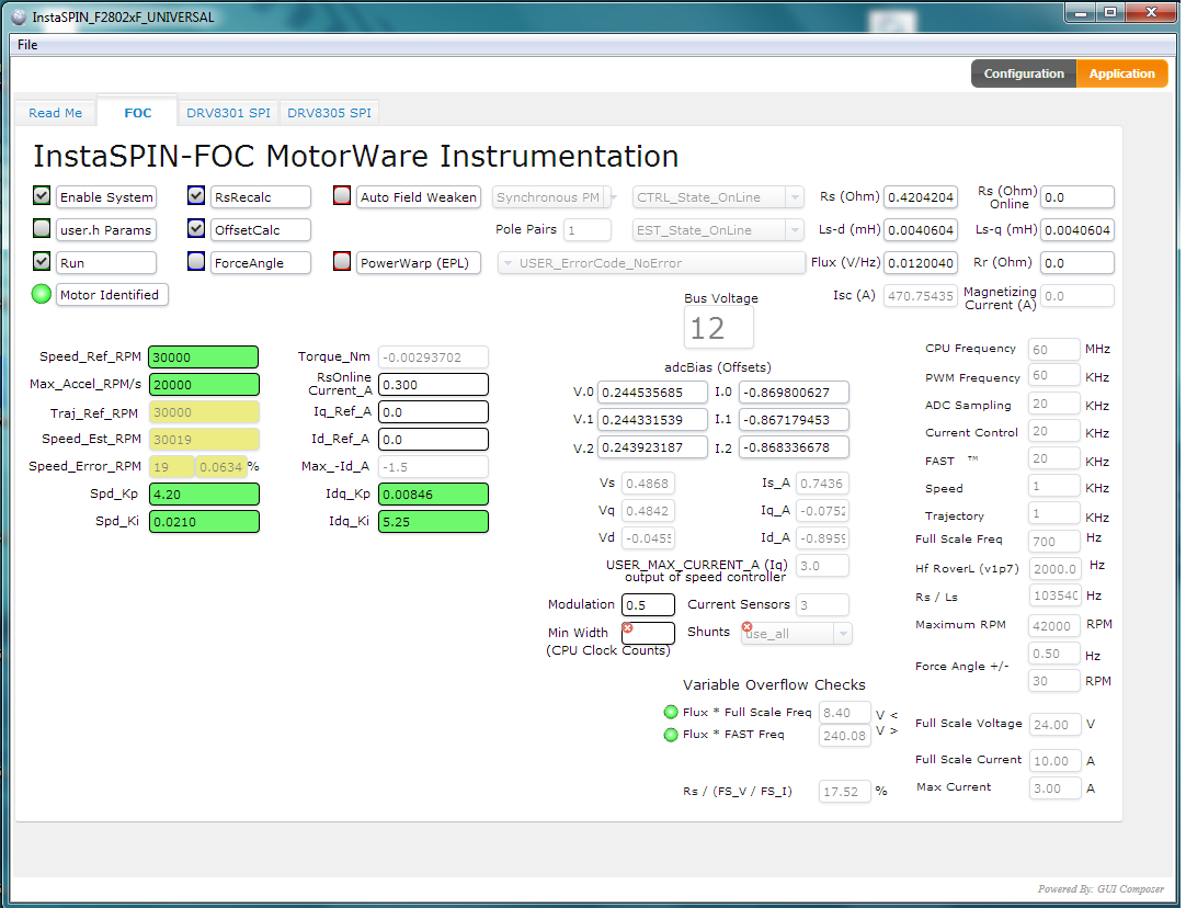 DRV8312-C2-KIT: Motor works but gets hot - C2000 microcontrollers forum - C2000™︎ ...