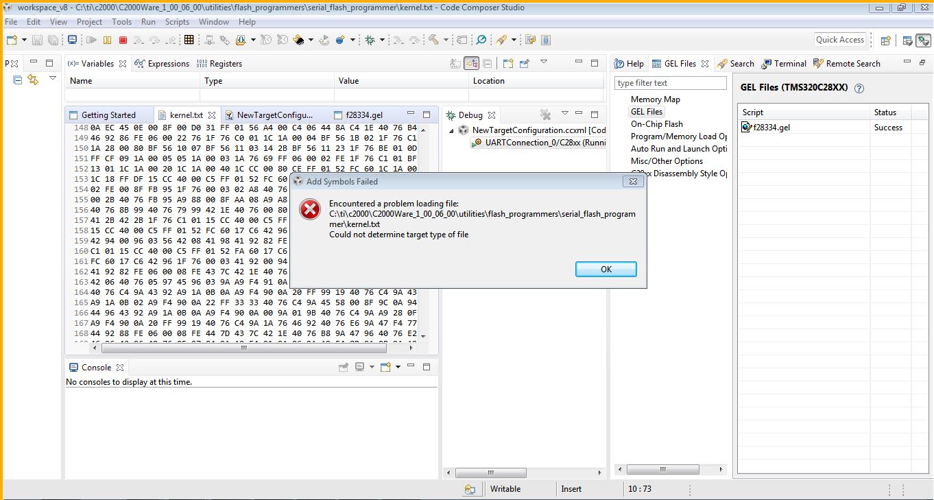 Compiler/TMS320F28334: TMS320F28334 - C2000 microcontrollers forum - C2000™︎ microcontrollers ...