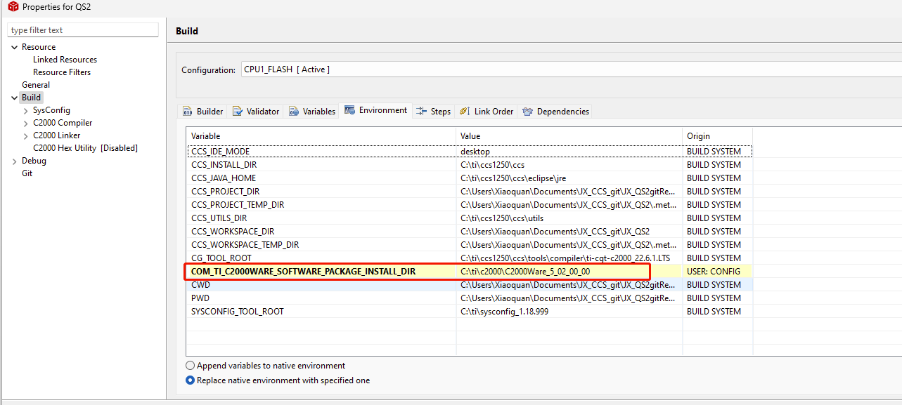 TMS320F28P550SJ: how to make CCS point to C2000Ware_5_02_00_00 - C2000 microcontrollers forum ...